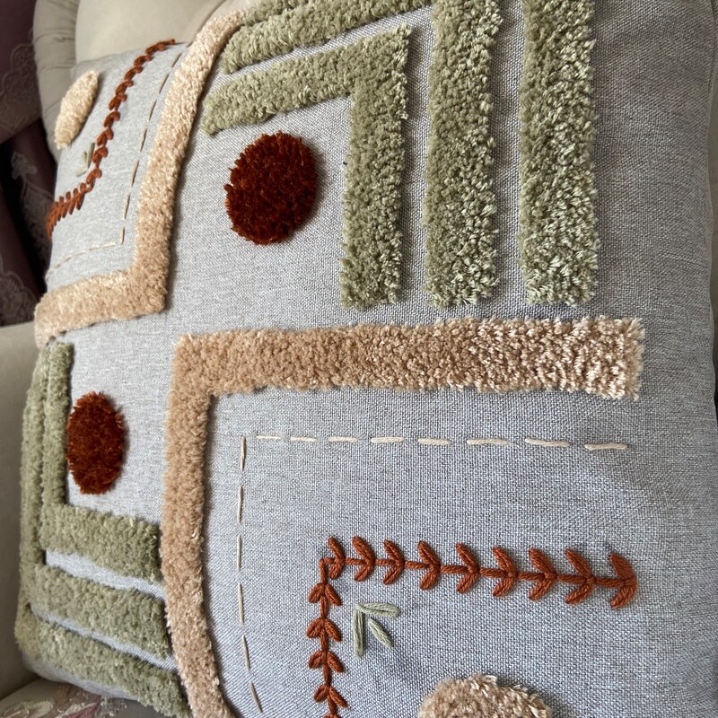 Needle Punch Pillow - Etsy