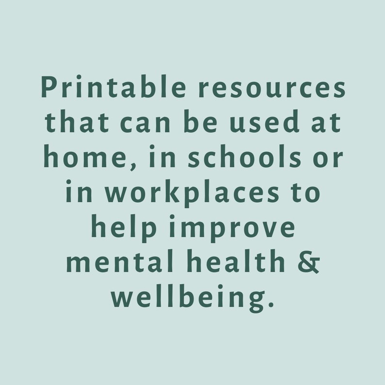 Emotional Support, Therapy Worksheet, Mental Health Template, the ...