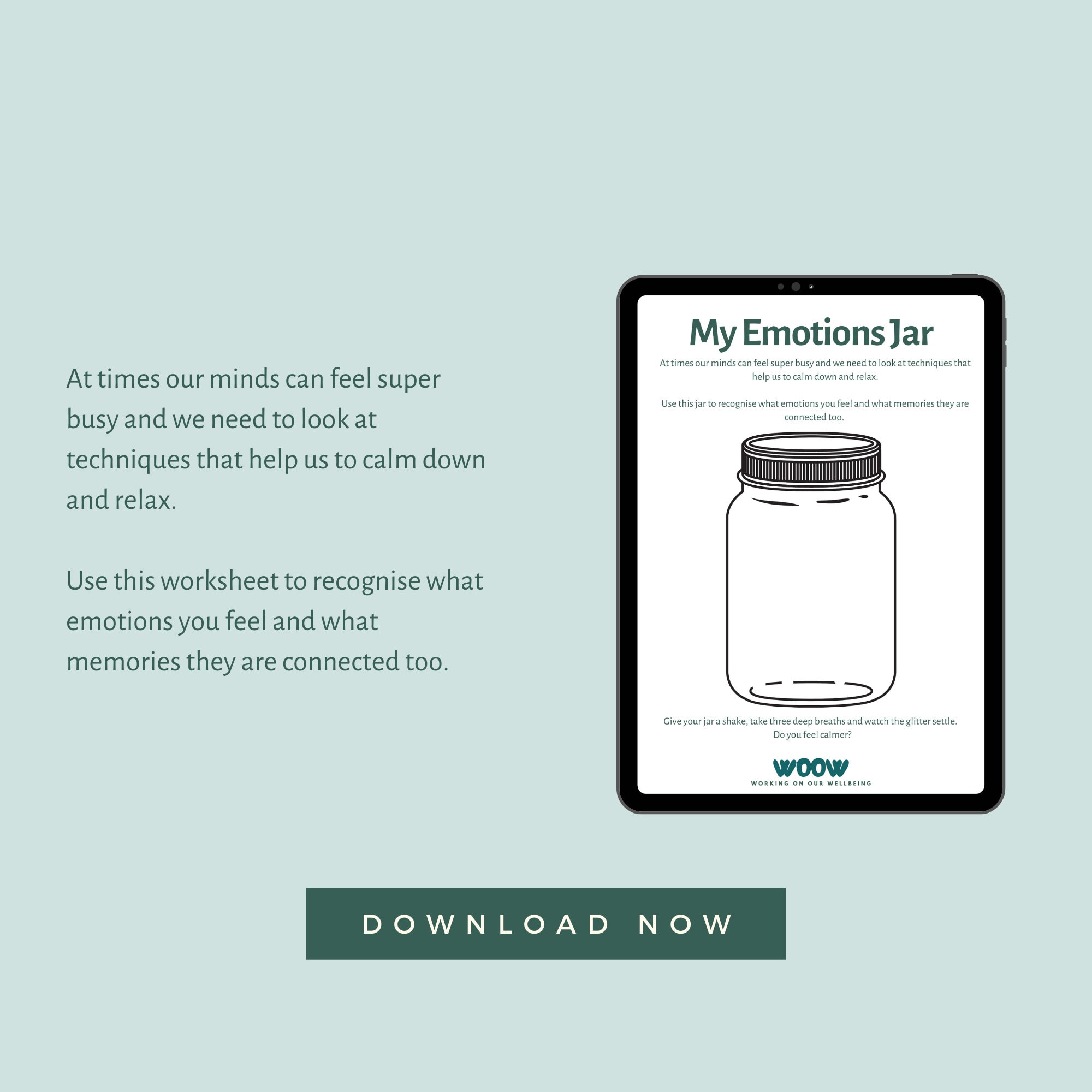 Emotions Jar Worksheet: Child Mental Well-being (PDF & JPG) - Etsy