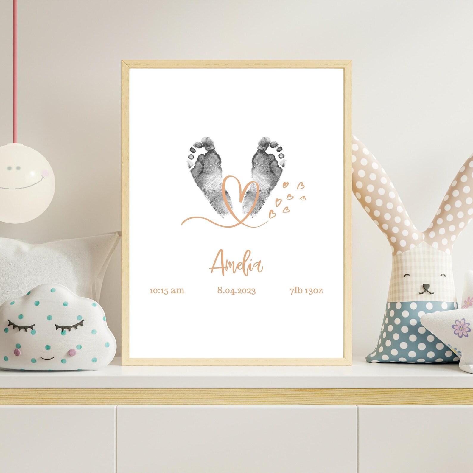Personalised Birth Print Printable Birth Print Baby - Etsy