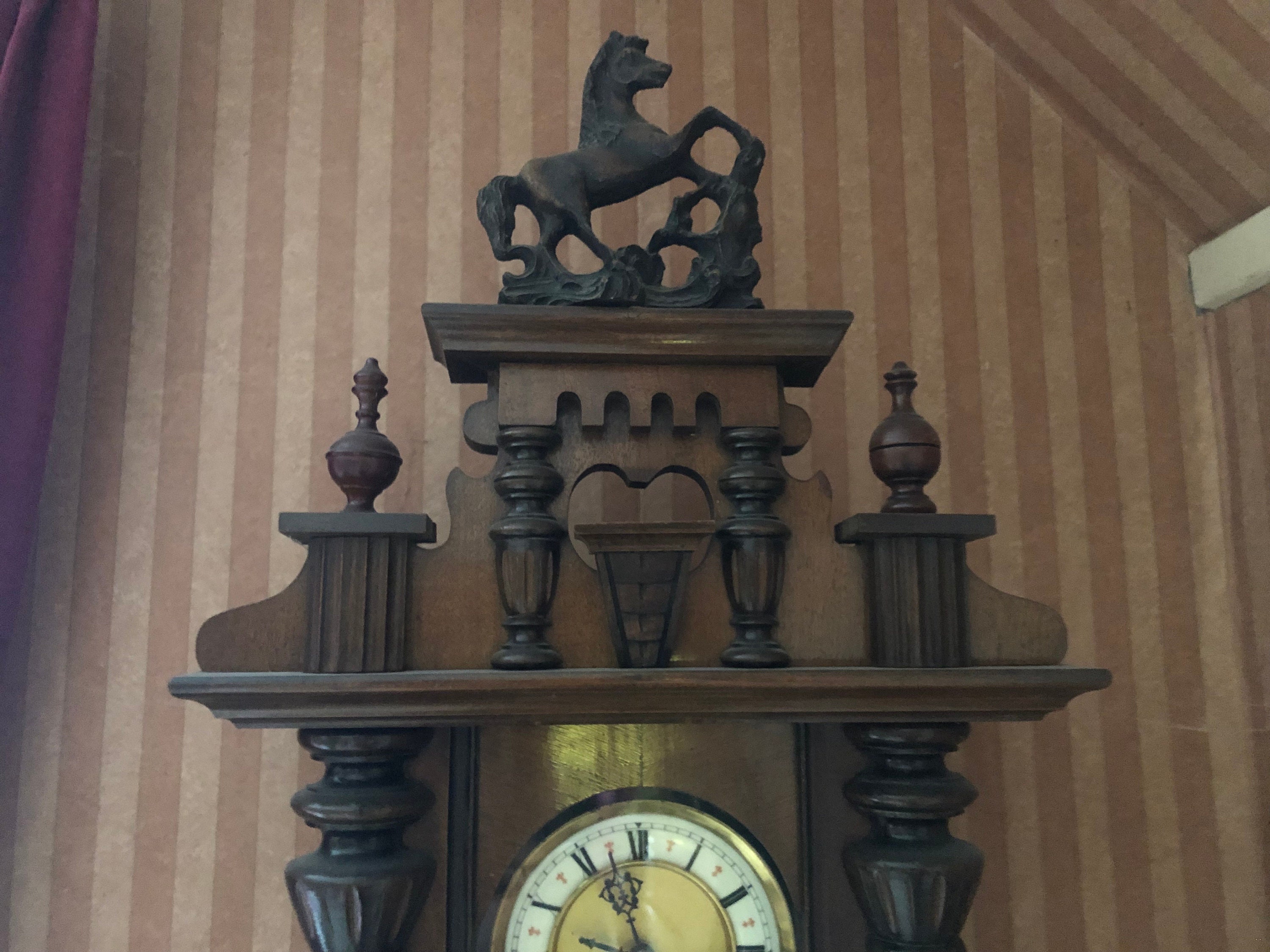 Antique Horse Clock With Warm Strike. Runs Neatly on Time. - Etsy