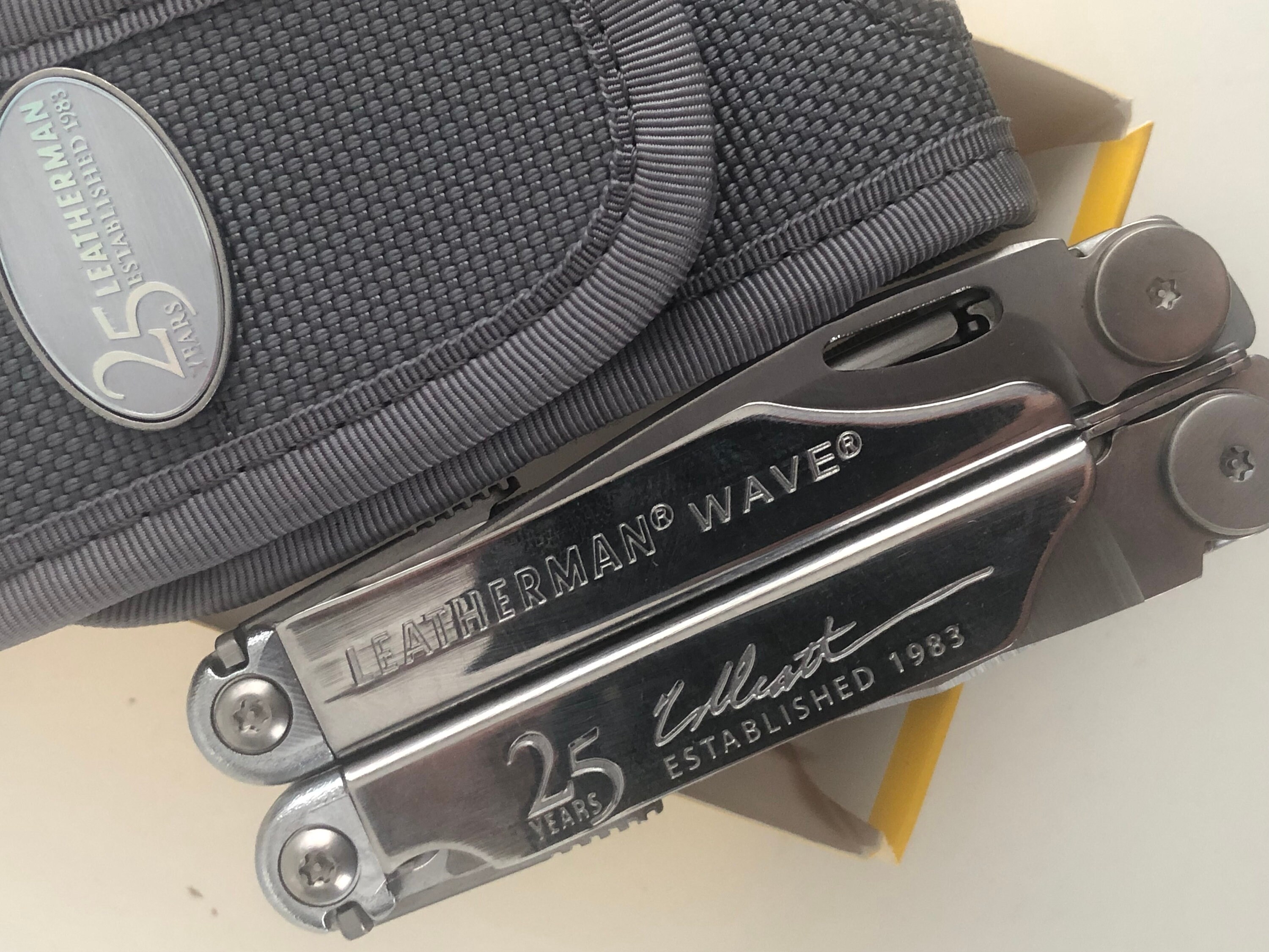 Leatherman Wave 25th Anniversary Limited Edition. Brand New in Box ...