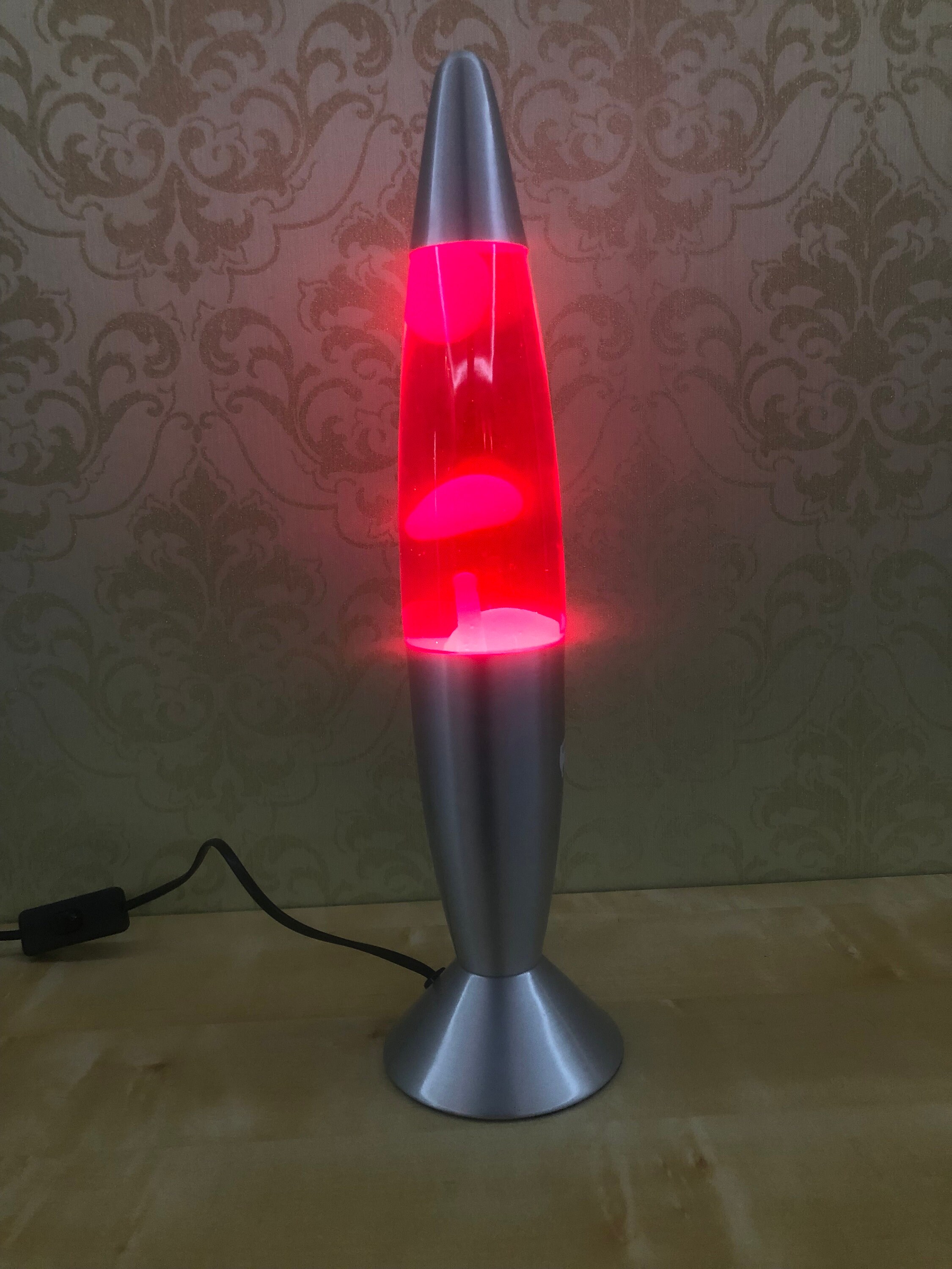 Vintage Rocket Formation Red Lava Lamp - Etsy