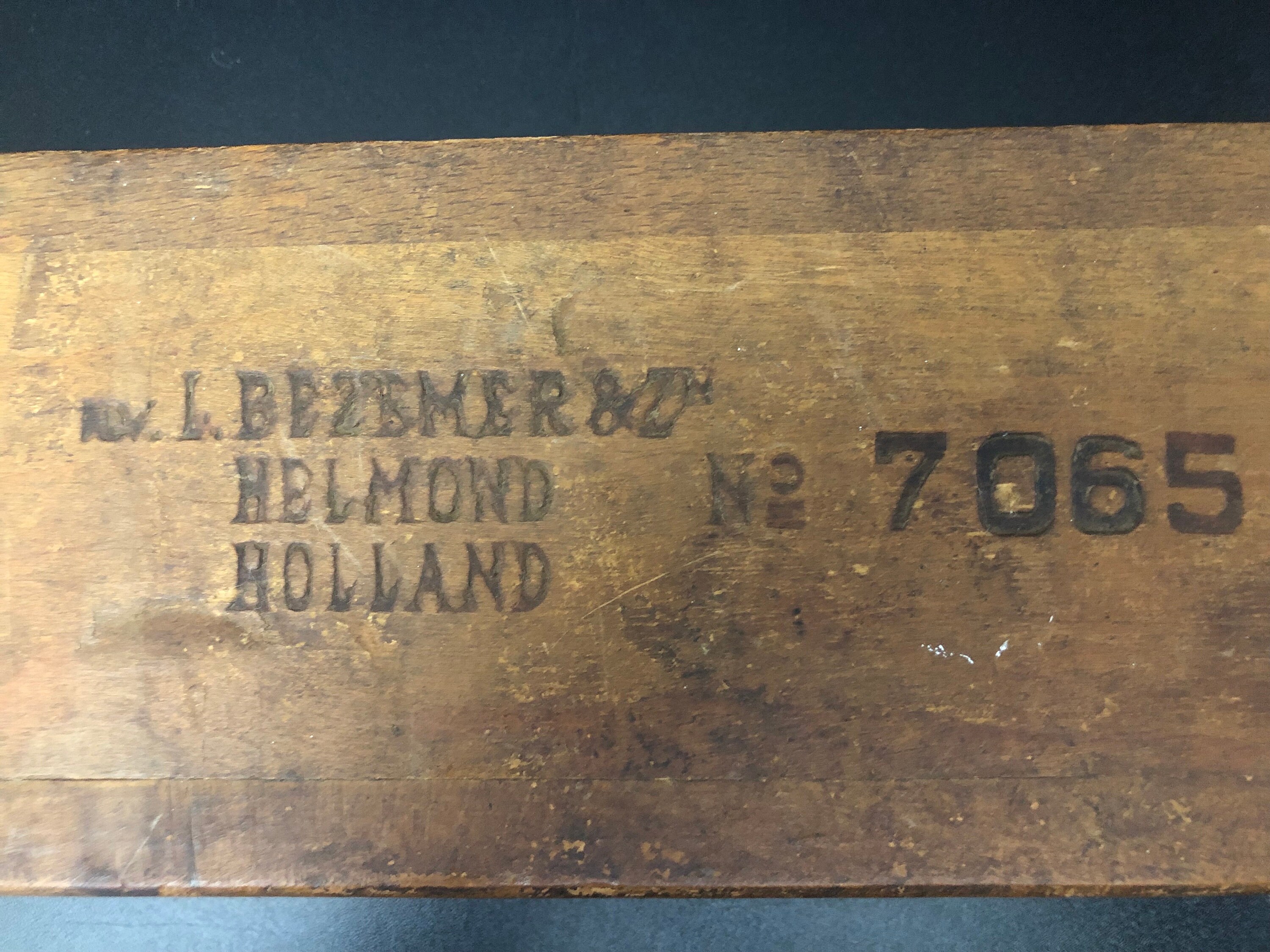 Original Dutch Cigar Press Cigar Board Cigar Mold Bezemer & Zn. 1953 ...