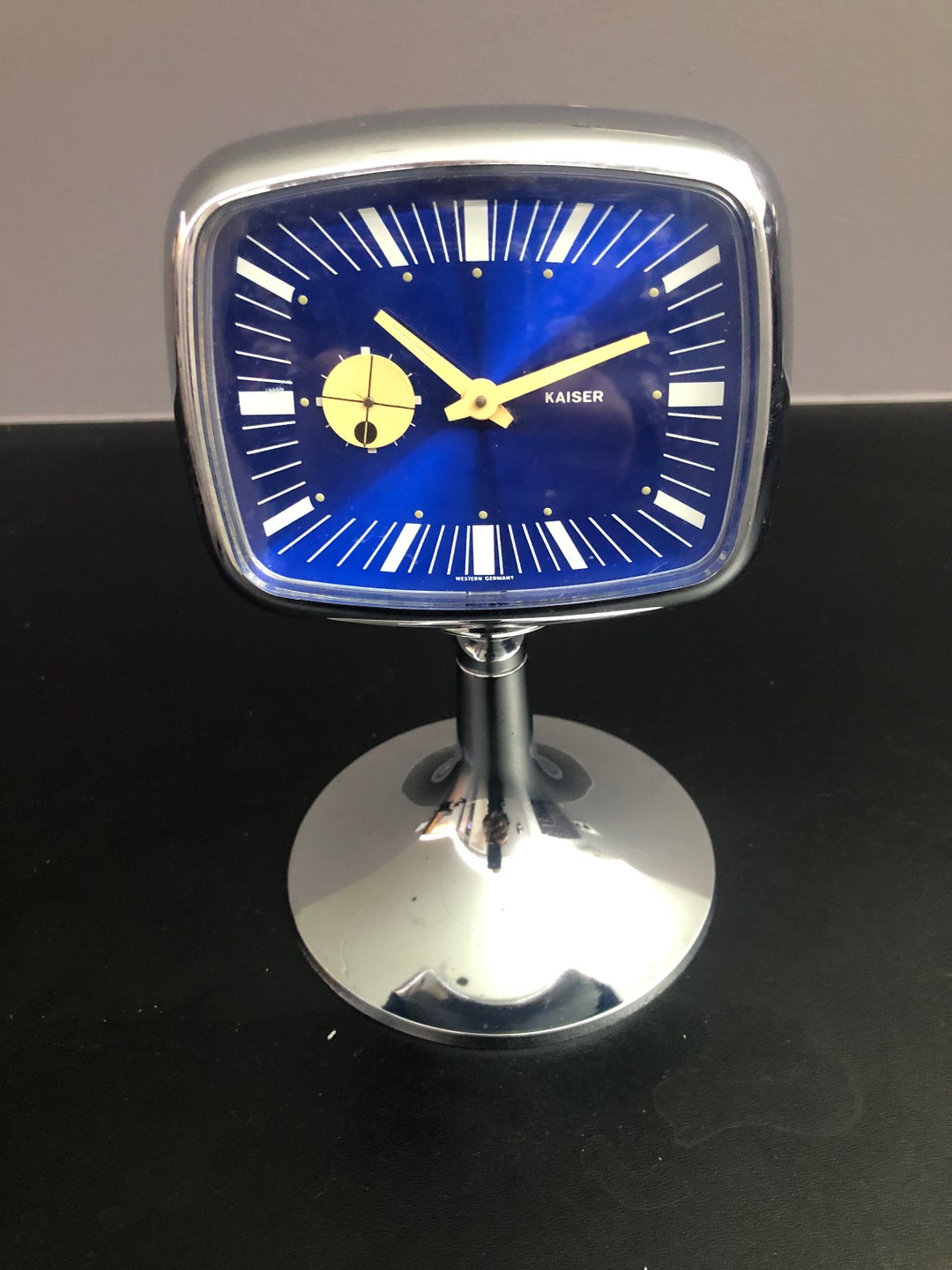Space Age KAISER Table Clock, Alarm Clock From Germany. Collectible ...