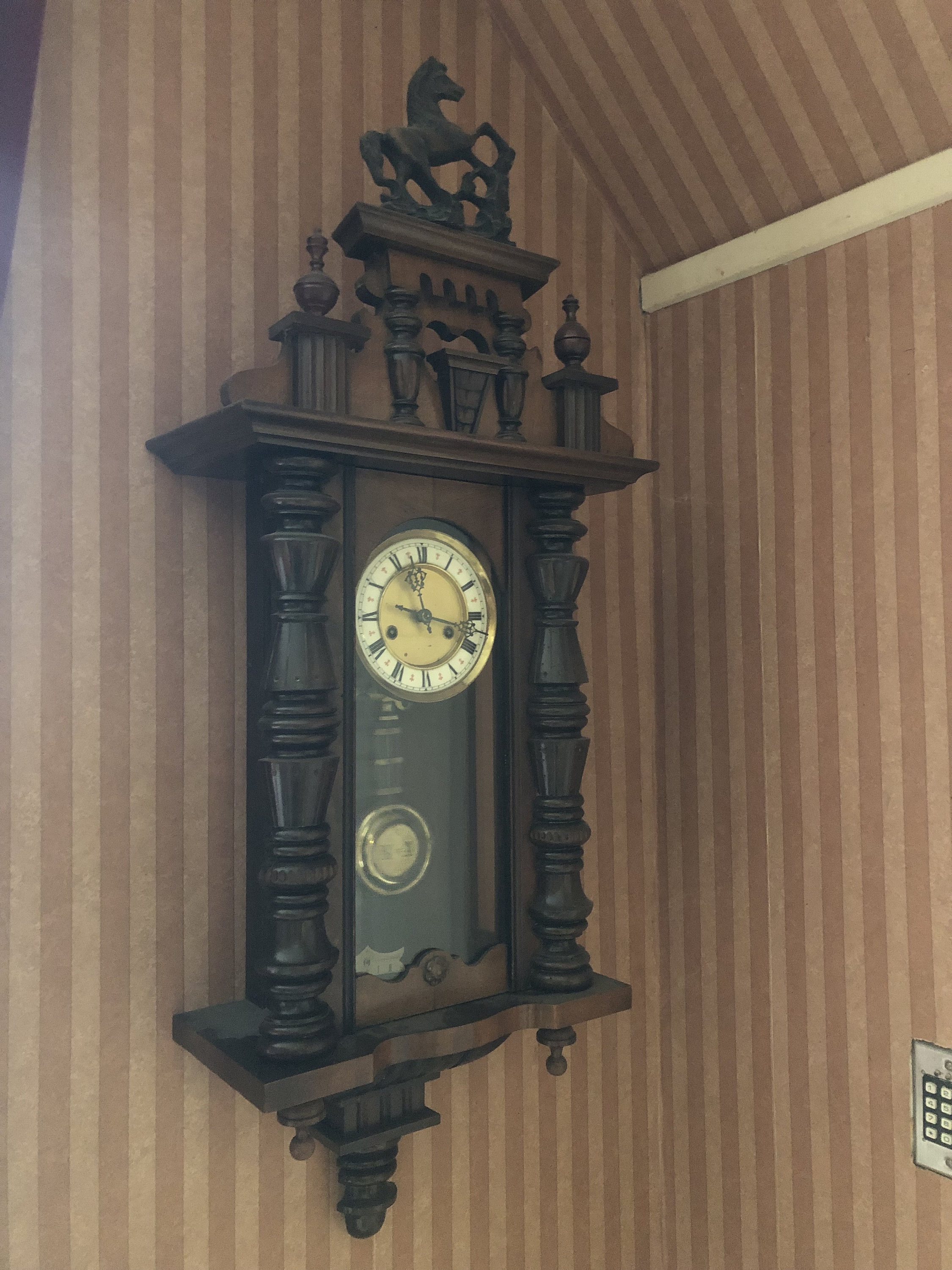 Antique Horse Clock With Warm Strike. Runs Neatly on Time. - Etsy