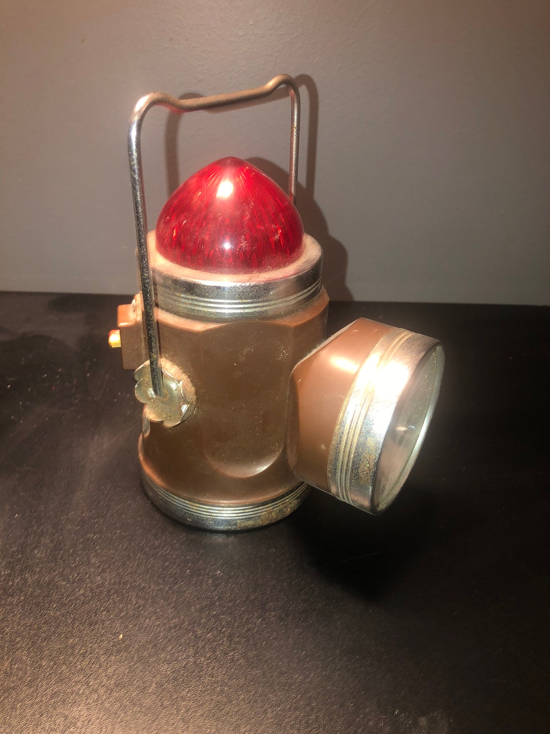 Vintage Breakdown Lamp, Oldtimer Alarm Lamp - Etsy