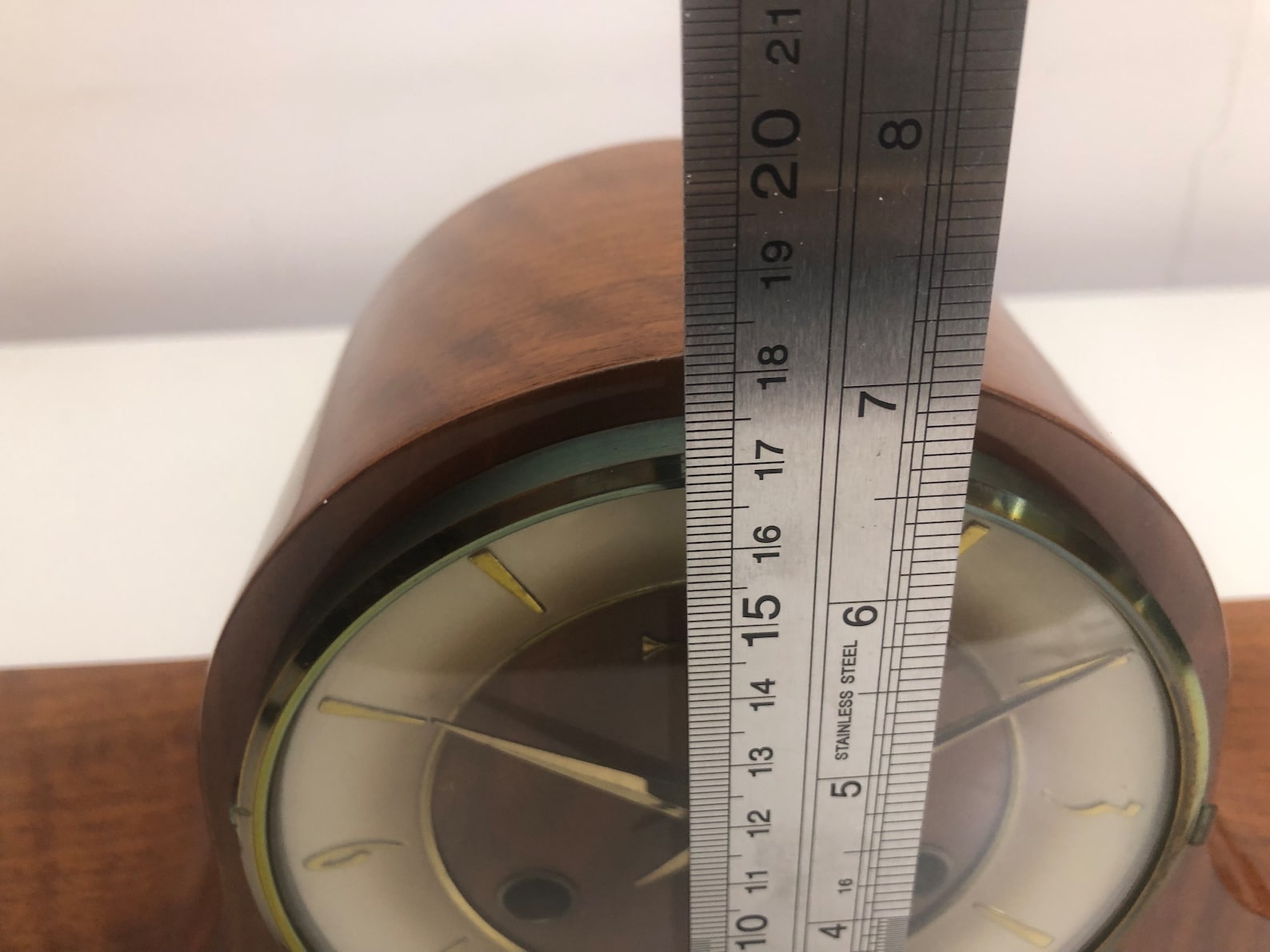 Rare Vintage Trumpet Chimney Mantel Clock 1960. - Etsy
