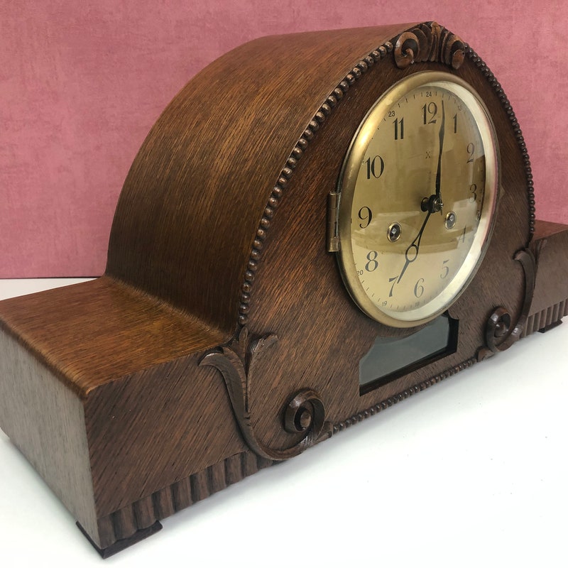 Antique American Mantle Clock - Etsy