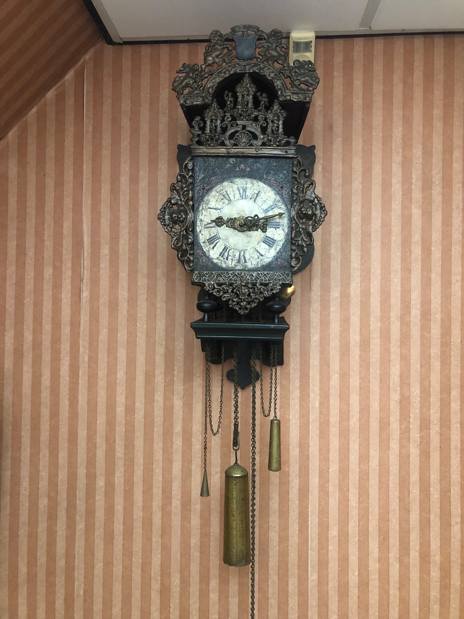 Antique Frisian Chair Clock, chair Clock Around 1800. Presumably ...