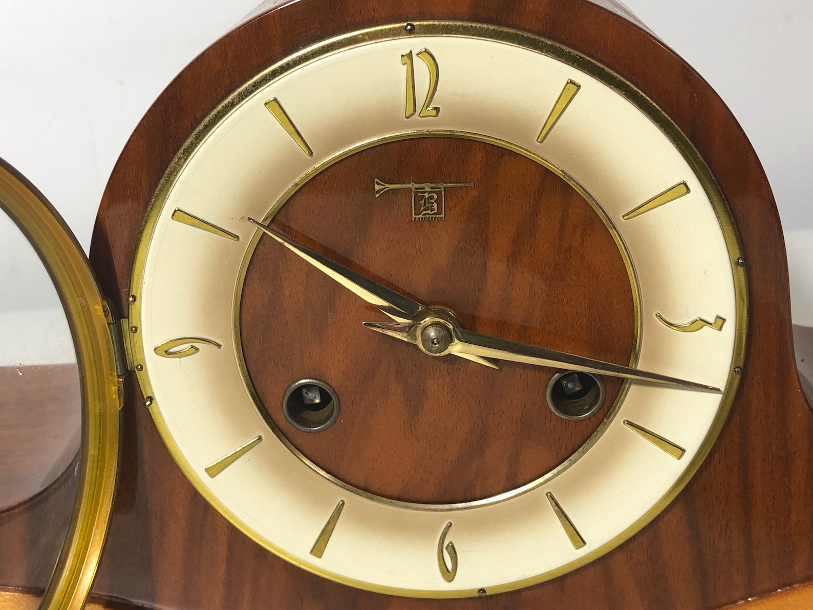 Rare Vintage Trumpet Chimney Mantel Clock 1960. - Etsy
