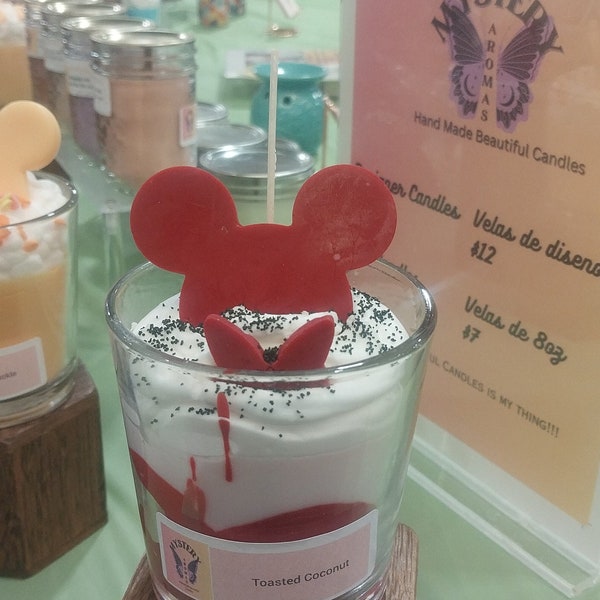 Minnie Mouse Candle - Etsy