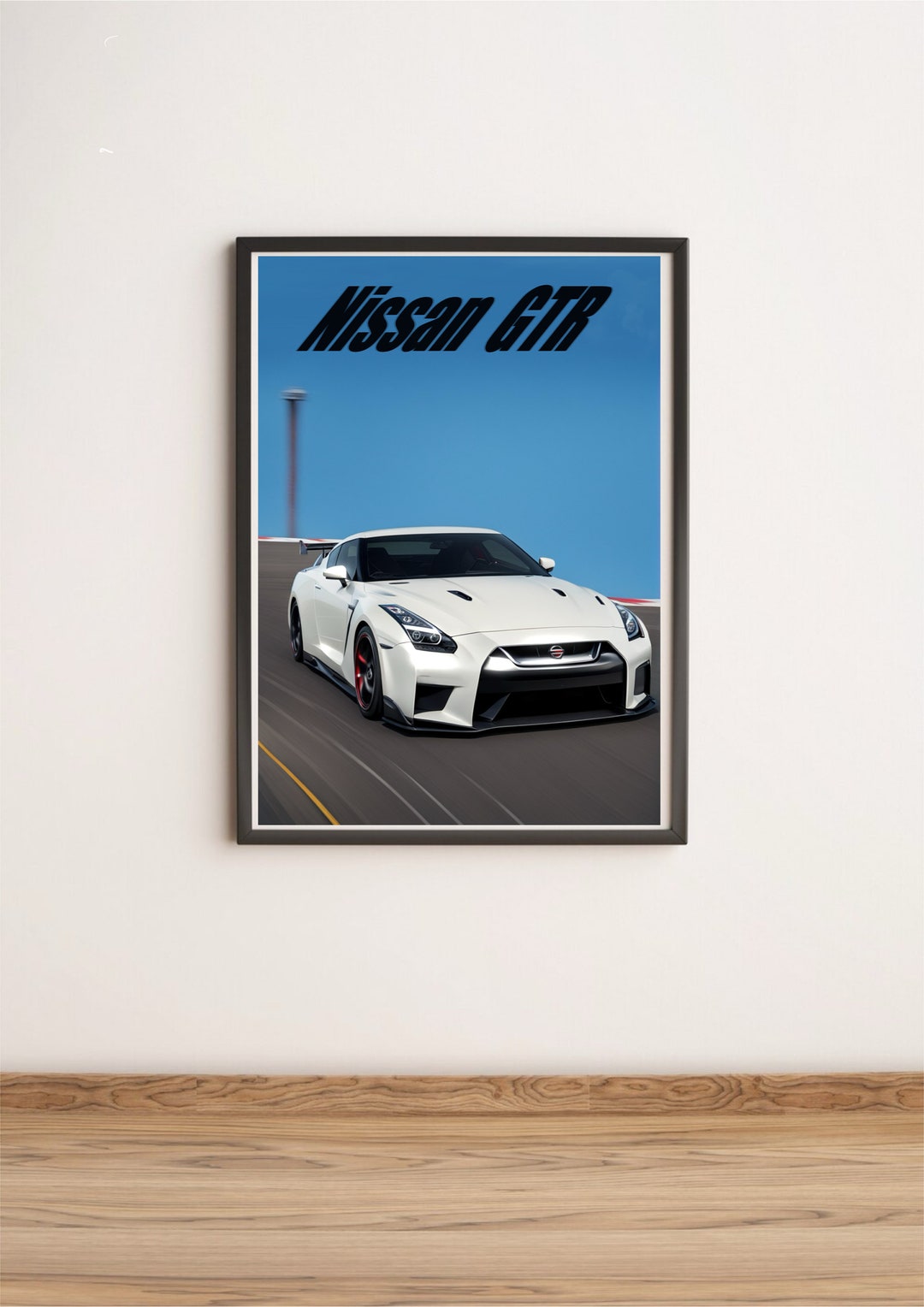 A Nissan GTR Art Print A4 A3 A5 Sizes High Glossy/matte - Etsy