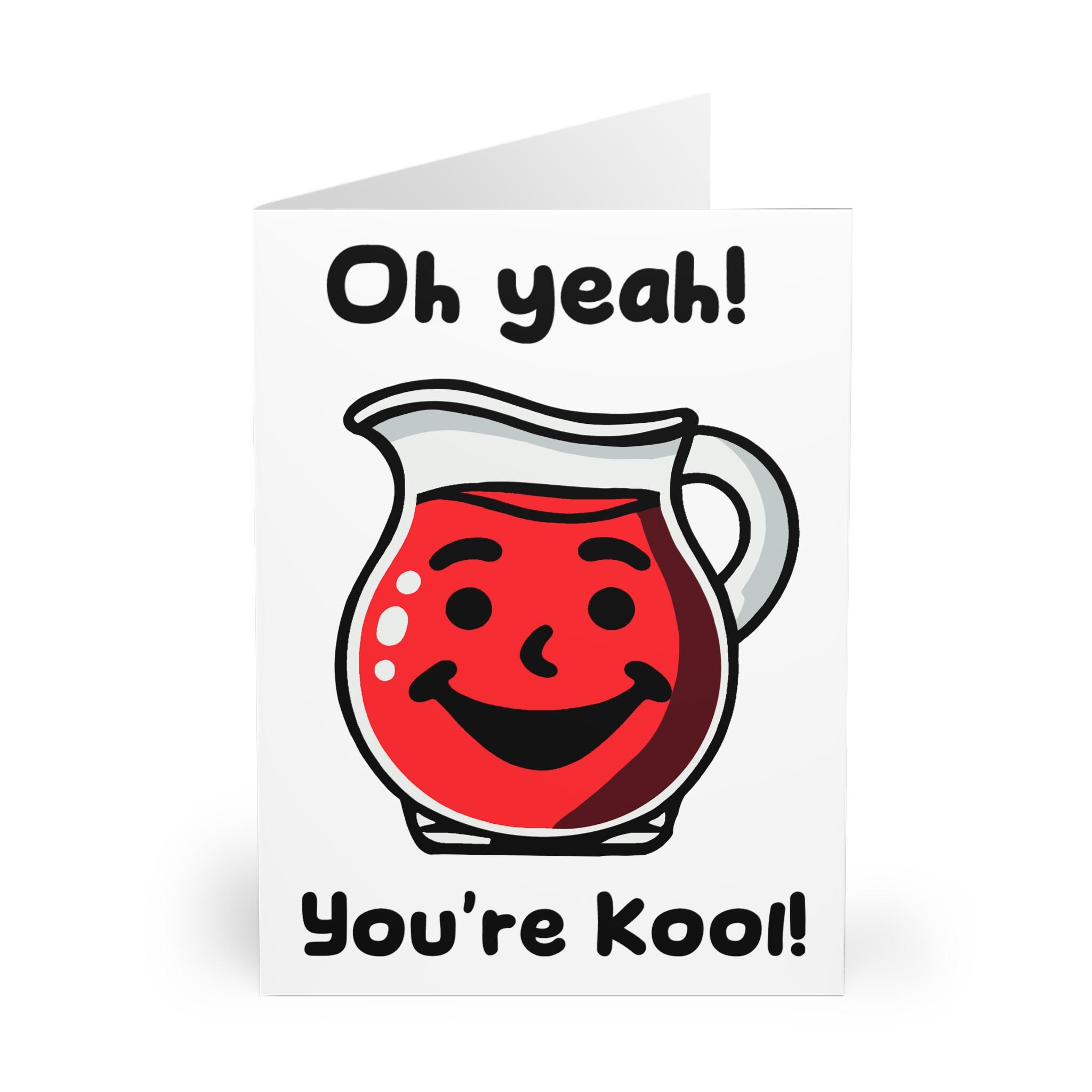 Join a Cult, Drink the Kool Aid Dark Humour Card Anniversary Card for ...
