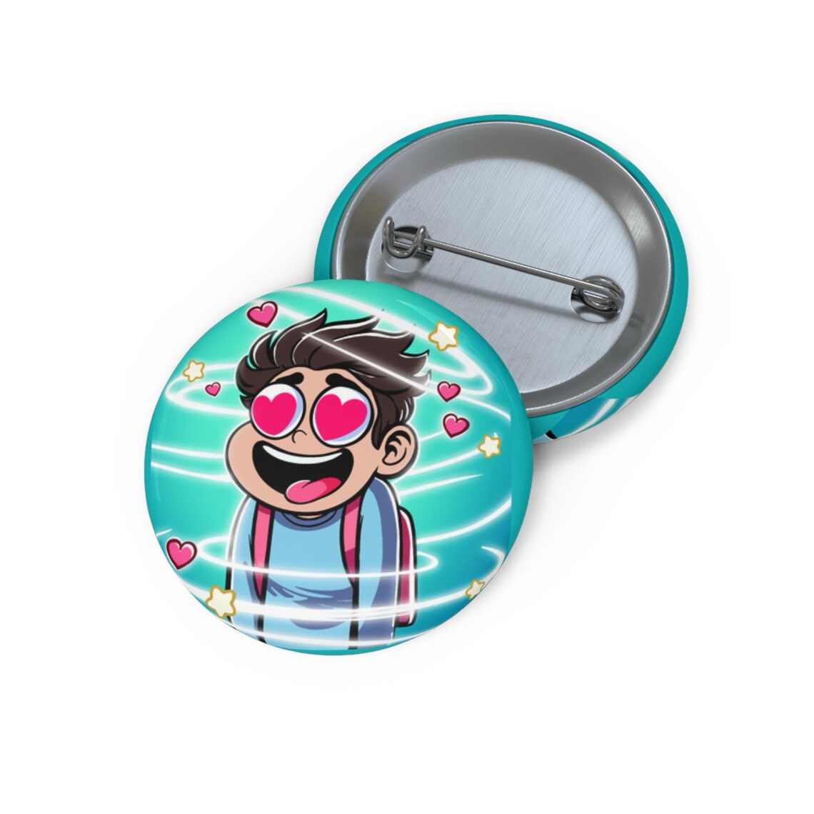 Romantic and Playful Pin Badge Bundle 25mm Pin Badges Custom Button ...