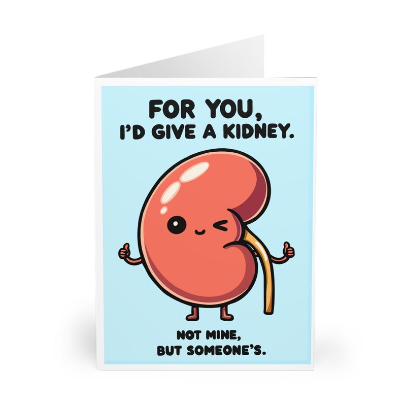 Kidney Birthday Cards - Etsy