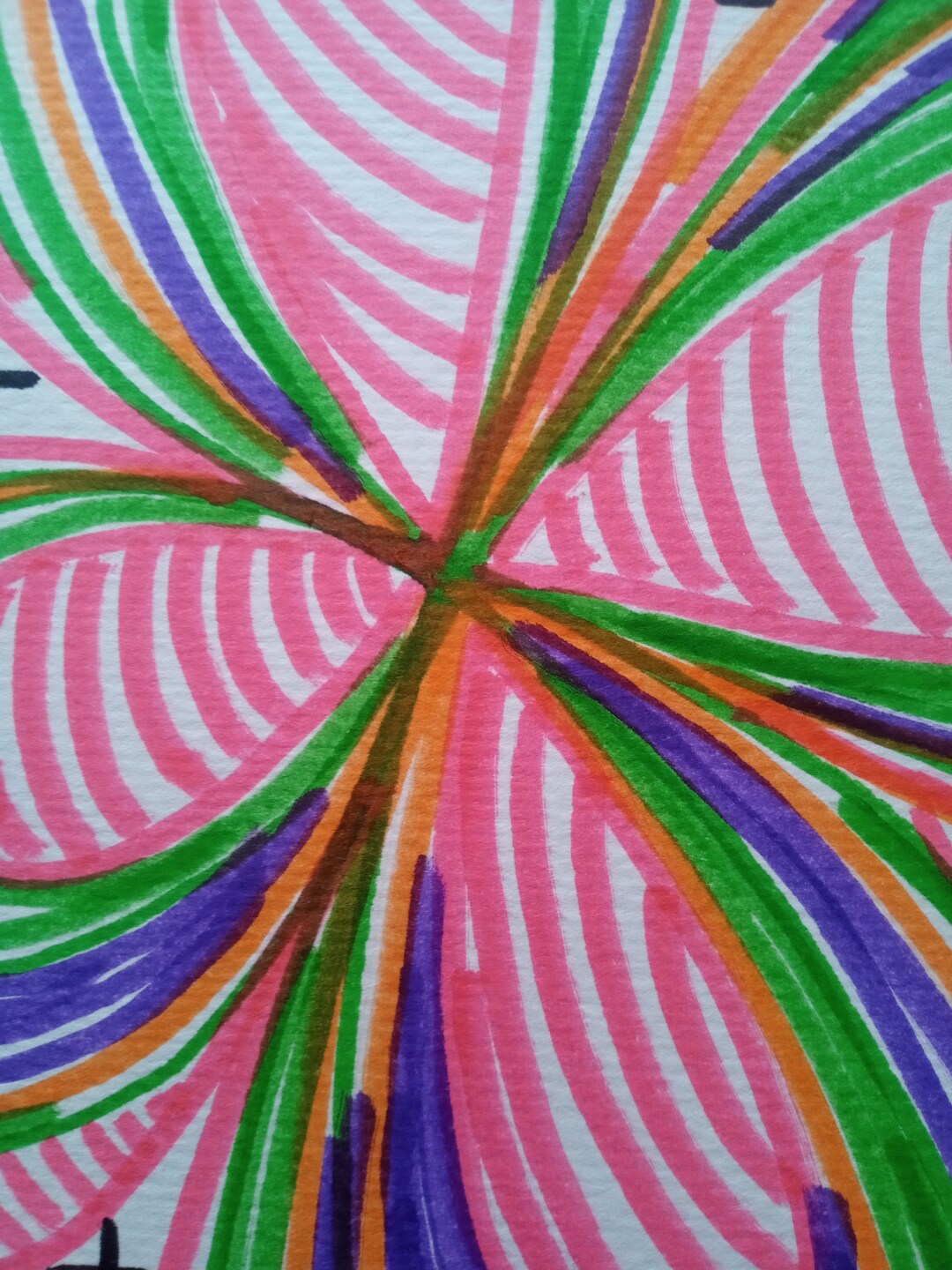 Drawing: Lucky Charm. A Drawing of a Rainbow Lucky Charm, Surrounded by ...