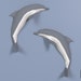 Papercraft Dolphin PDF Template (2 Dolphin), Digital Files for 3d Paper ...