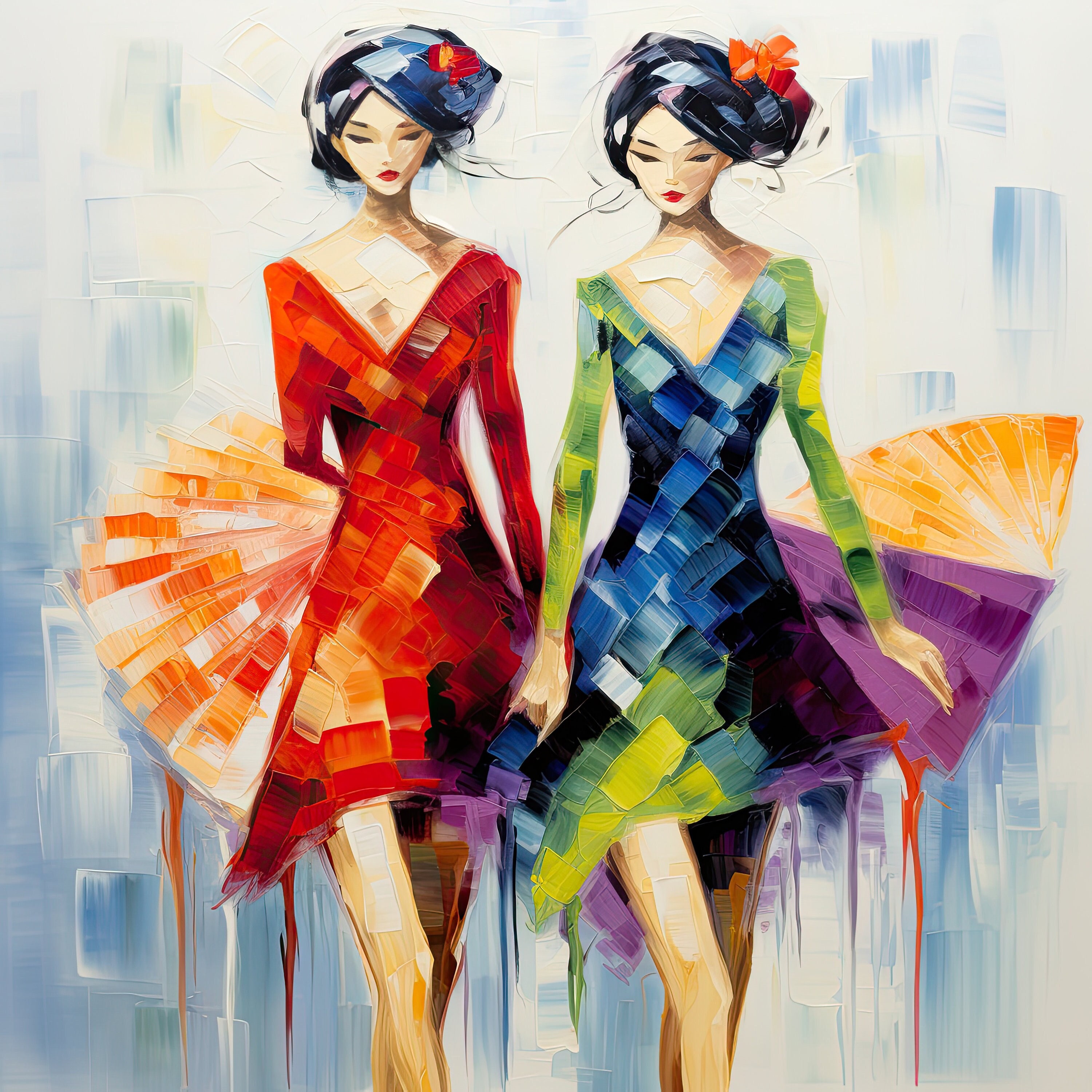 Printable Art Digital Artwork Paint Digital Oil Painting Printable ...