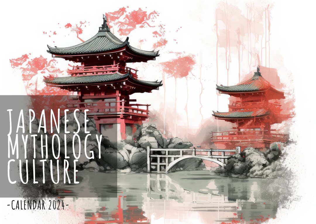 Printable Calendar Japanese Calendar Illustrated Calendar Wall Calendar ...