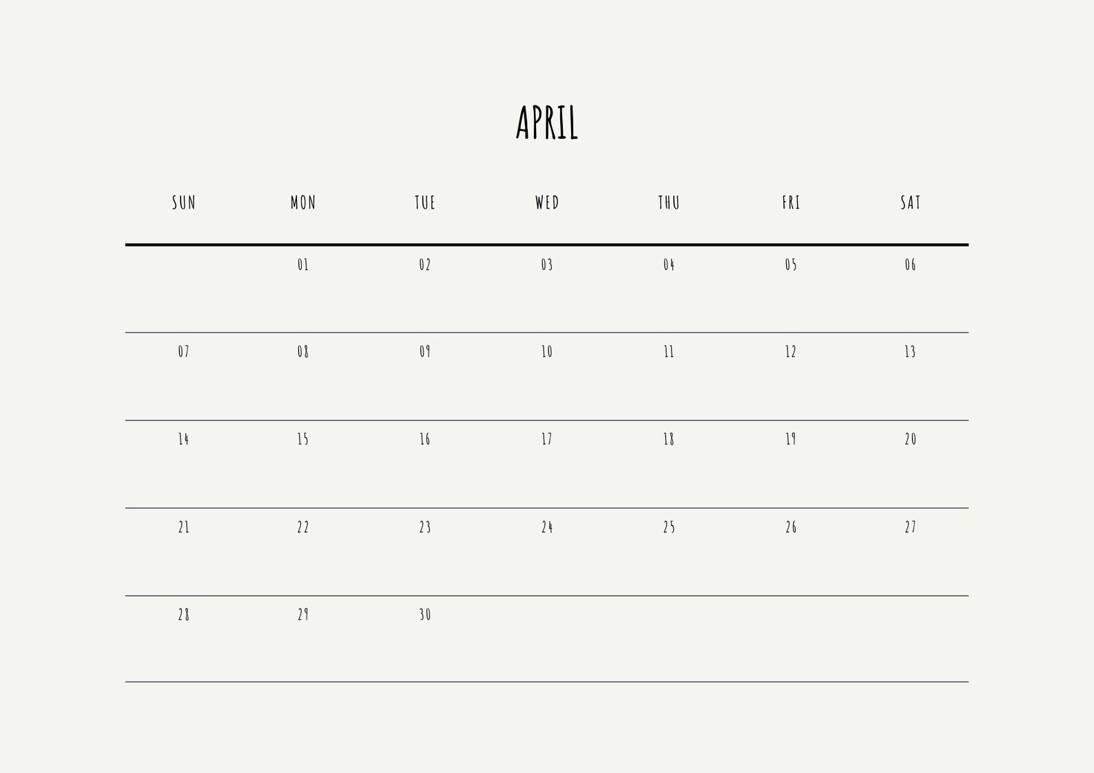 Printable Calendar Japanese Calendar Illustrated Calendar Wall Calendar ...