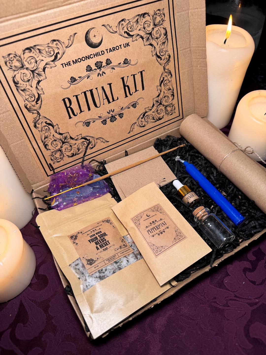 Beginner Ritual Kit for Call Me Spell , Love, Healing – Witchcraft ...