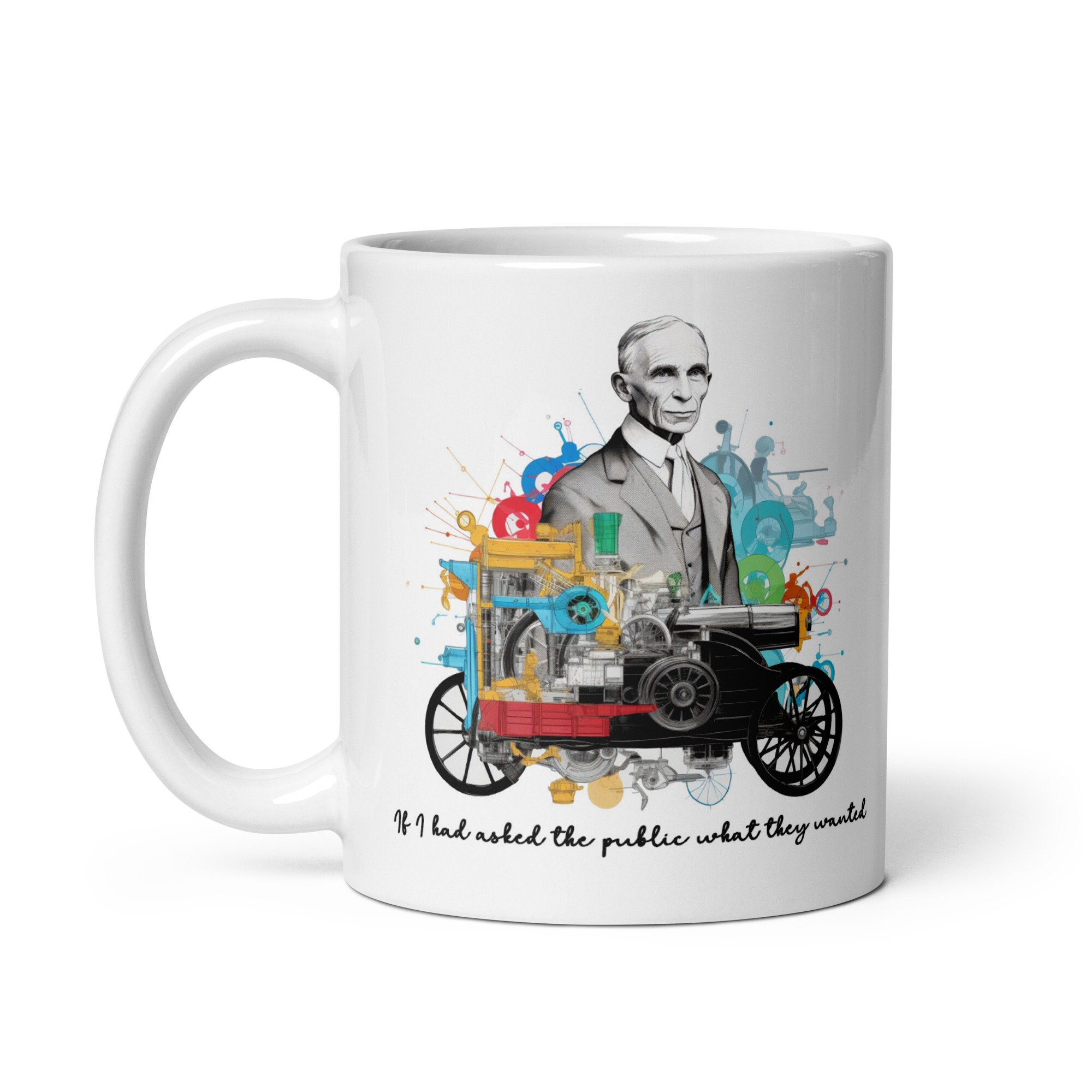 Henry Ford think Outside the Horse Coffee Mug Innovation Inspiration - Etsy