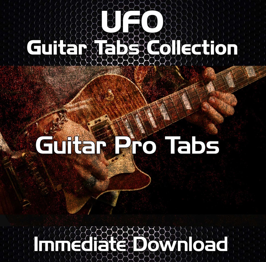 UFO Rock Metal Guitar Tabs Tablature Lessons Guitar Pro - Etsy