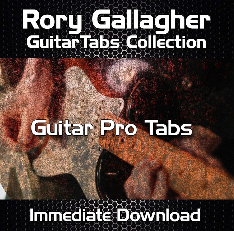 Rory Gallagher Blues Rock Guitar Tabs Tablature Lessons Guitar Pro - Etsy