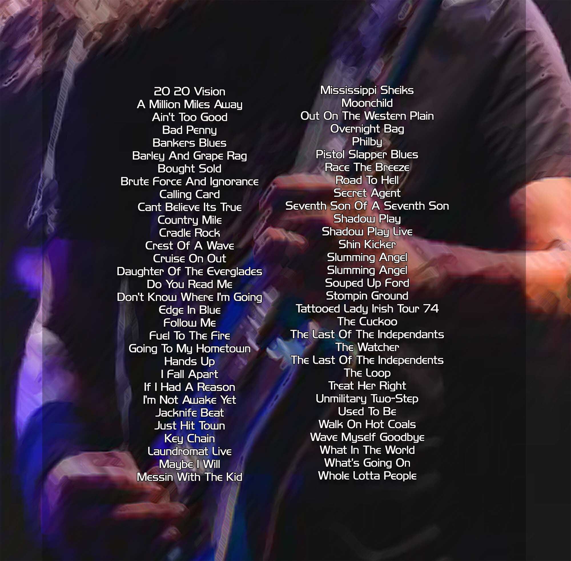 Rory Gallagher Blues Rock Guitar Tabs Tablature Lessons Guitar Pro - Etsy