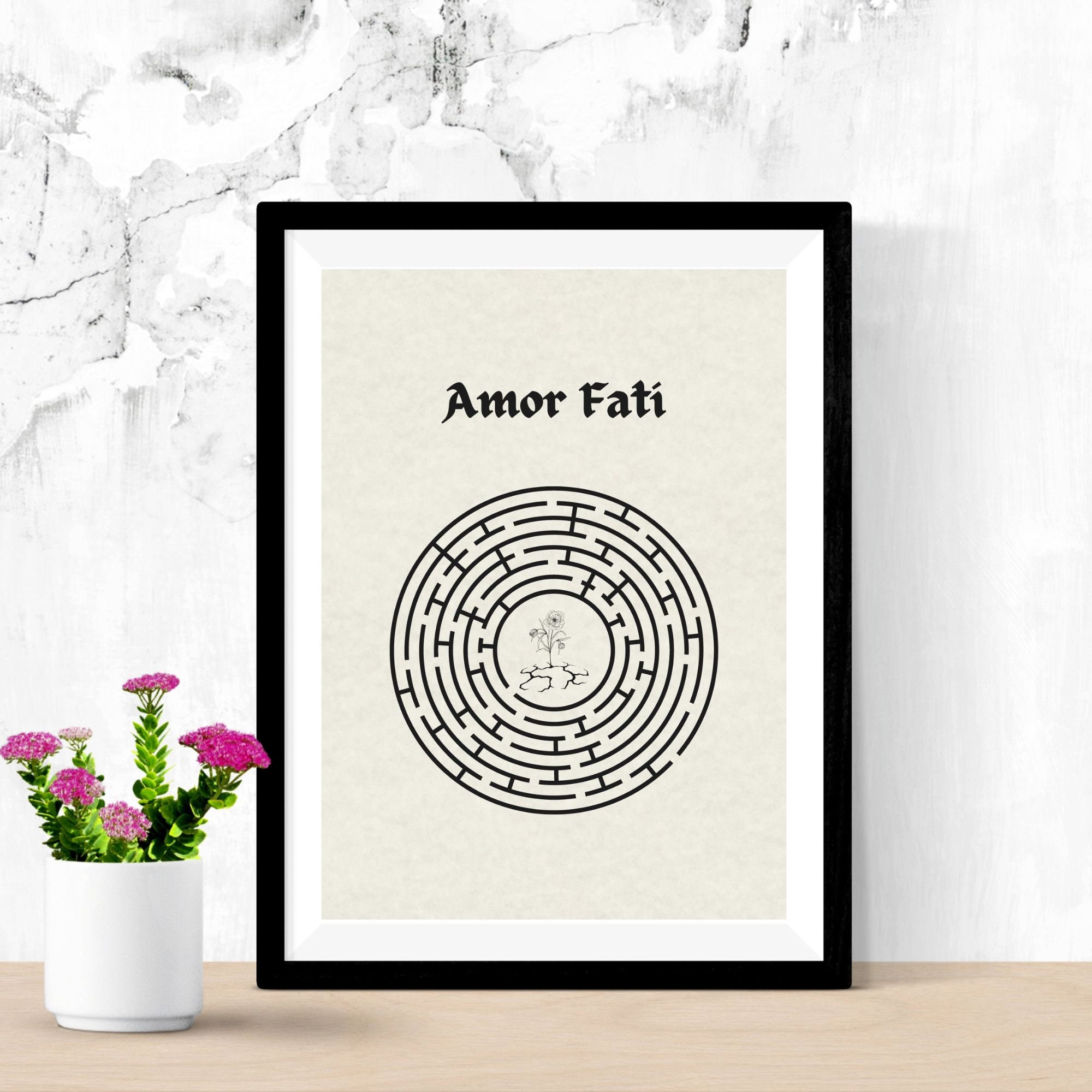 Amor Fati Printable Wall Art Latin Quote Graphic Poster Love Fate Jpg ...