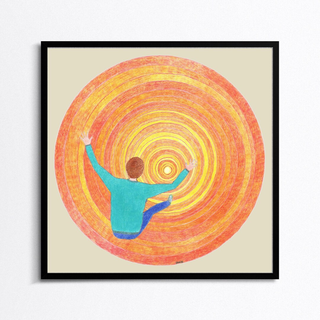 The Passage Wall Art Dream Symbolism Psychological Colored Pencil ...