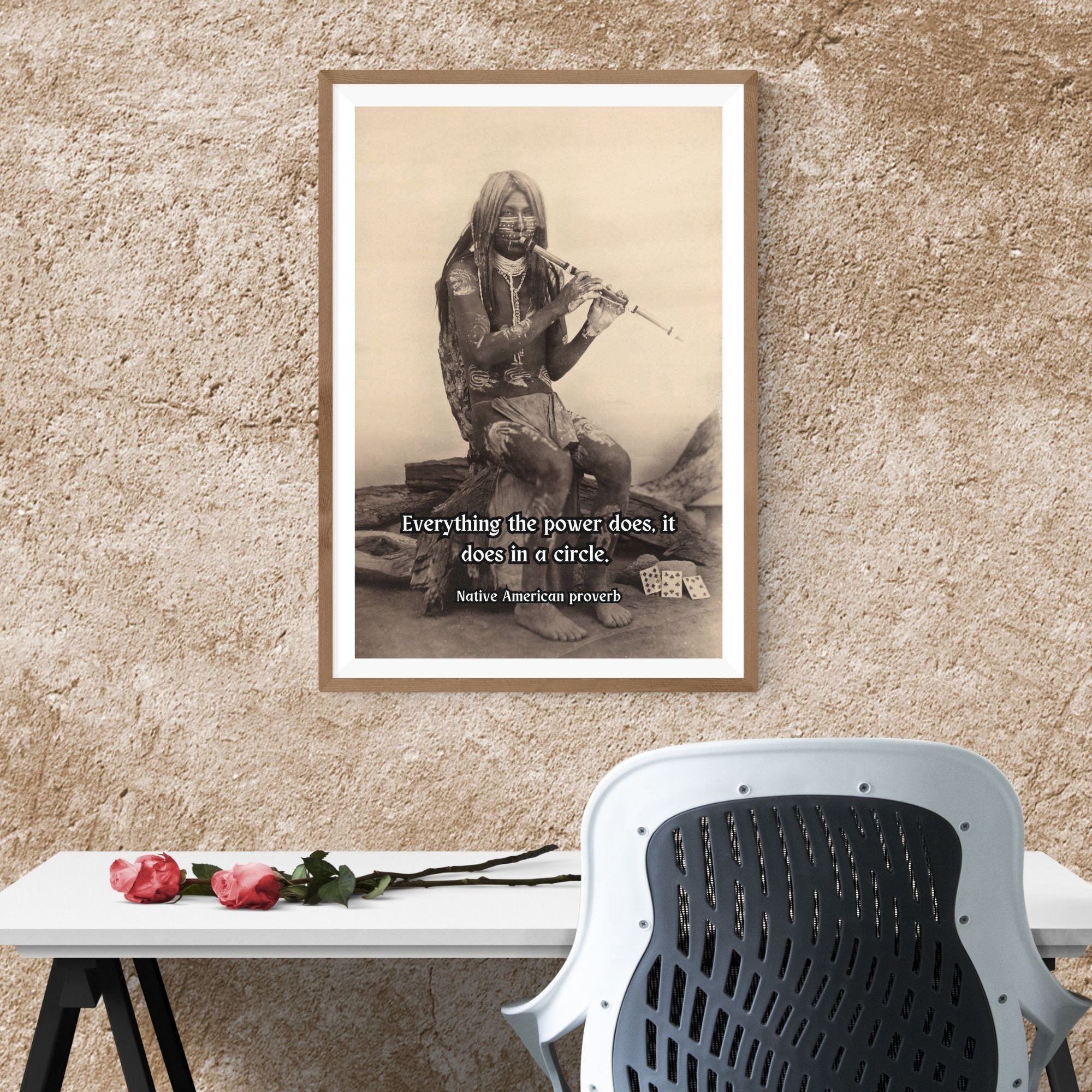 Native American Philosophy Quote Printable Wall Art Indian Ethnic ...