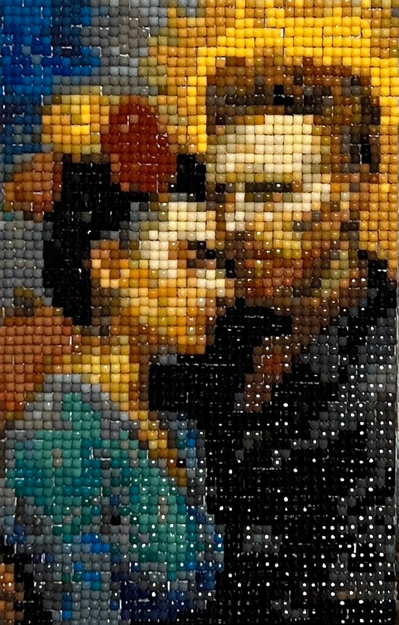 Pixel Art Frida Kahlo & Vincent Van Gogh by Samu rawspirit.de - Etsy