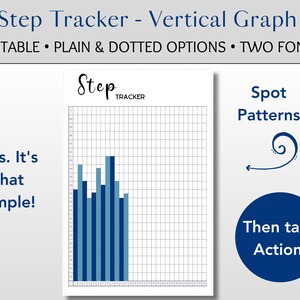 Steps Tracker | Printable Steps Tracker | Digital Steps Tracker ...