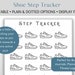 Steps Tracker | Printable Steps Tracker | Digital Steps Tracker ...
