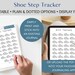 Steps Tracker | Printable Steps Tracker | Digital Steps Tracker ...