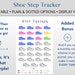 Steps Tracker | Printable Steps Tracker | Digital Steps Tracker ...