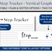 Steps Tracker | Printable Steps Tracker | Digital Steps Tracker ...