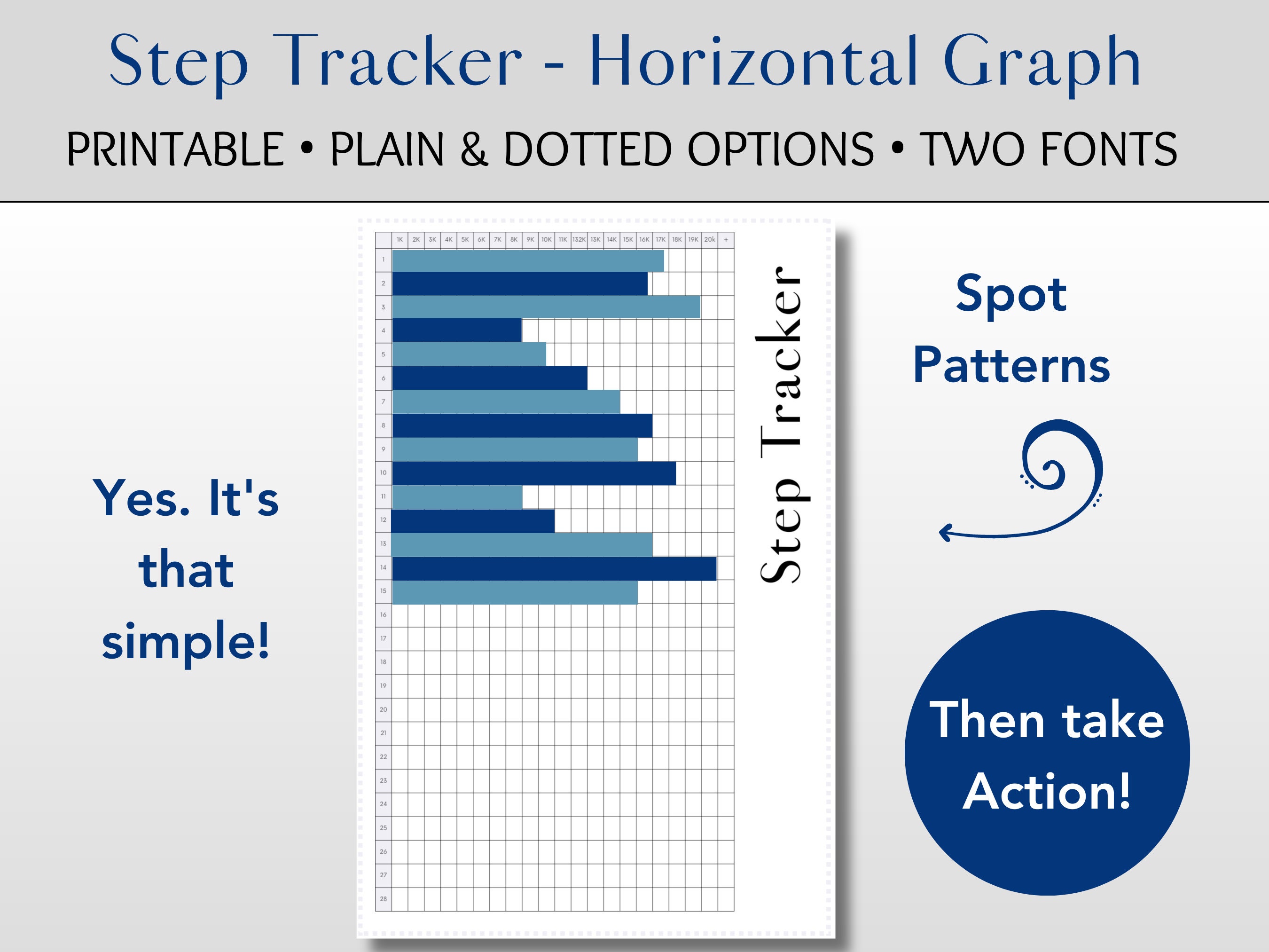 Steps Tracker Printable Steps Tracker Digital Steps Tracker Monthly ...