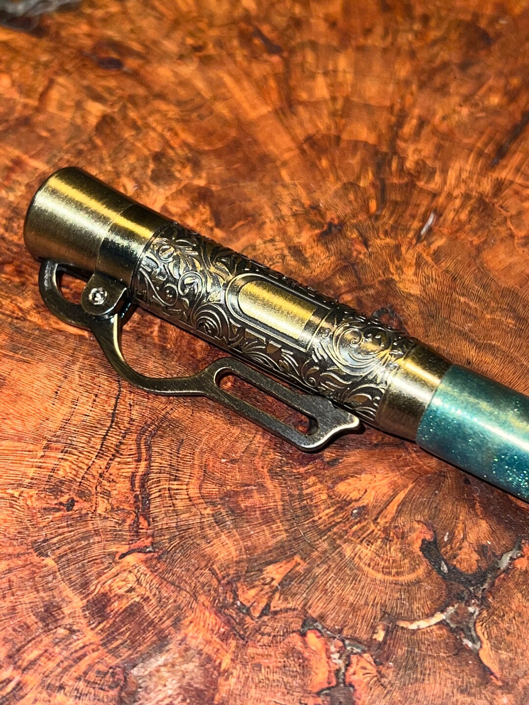 Smooth Antique Finish Lever Action Ballpoint - Etsy