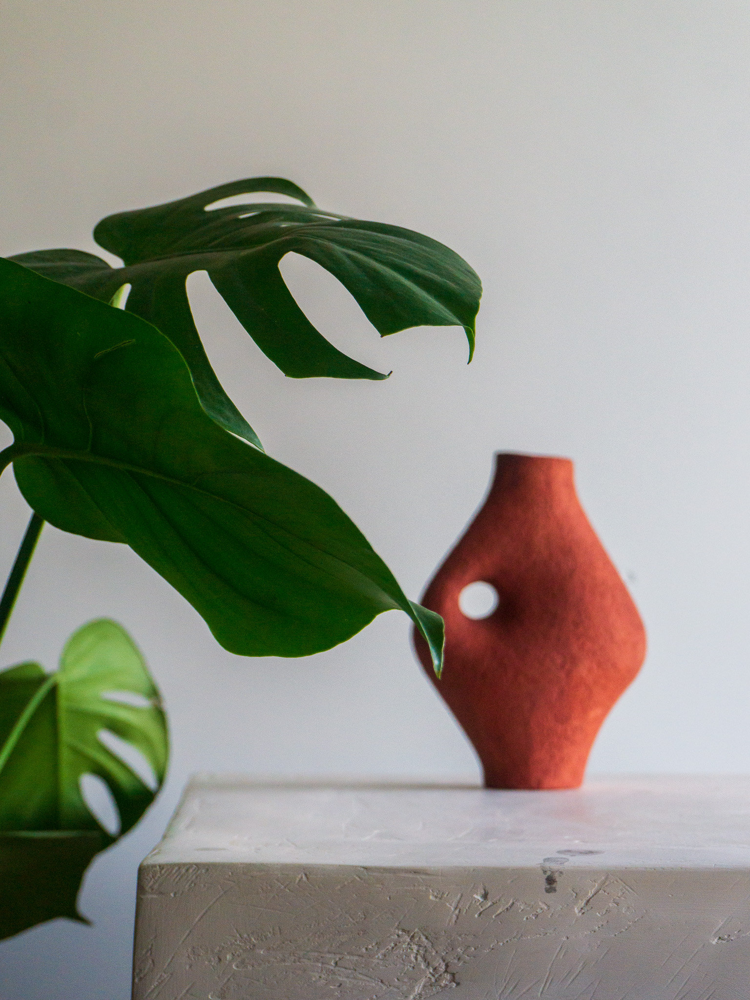 Tiny Amorphous Ceramic Vase, Unique Handmade Flower Vase, Elegant and ...