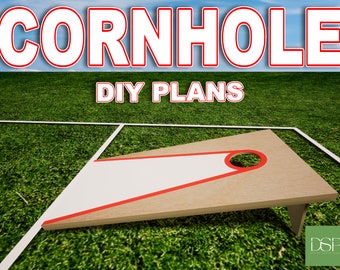 Cornhole Boards, DIY Plans - Etsy
