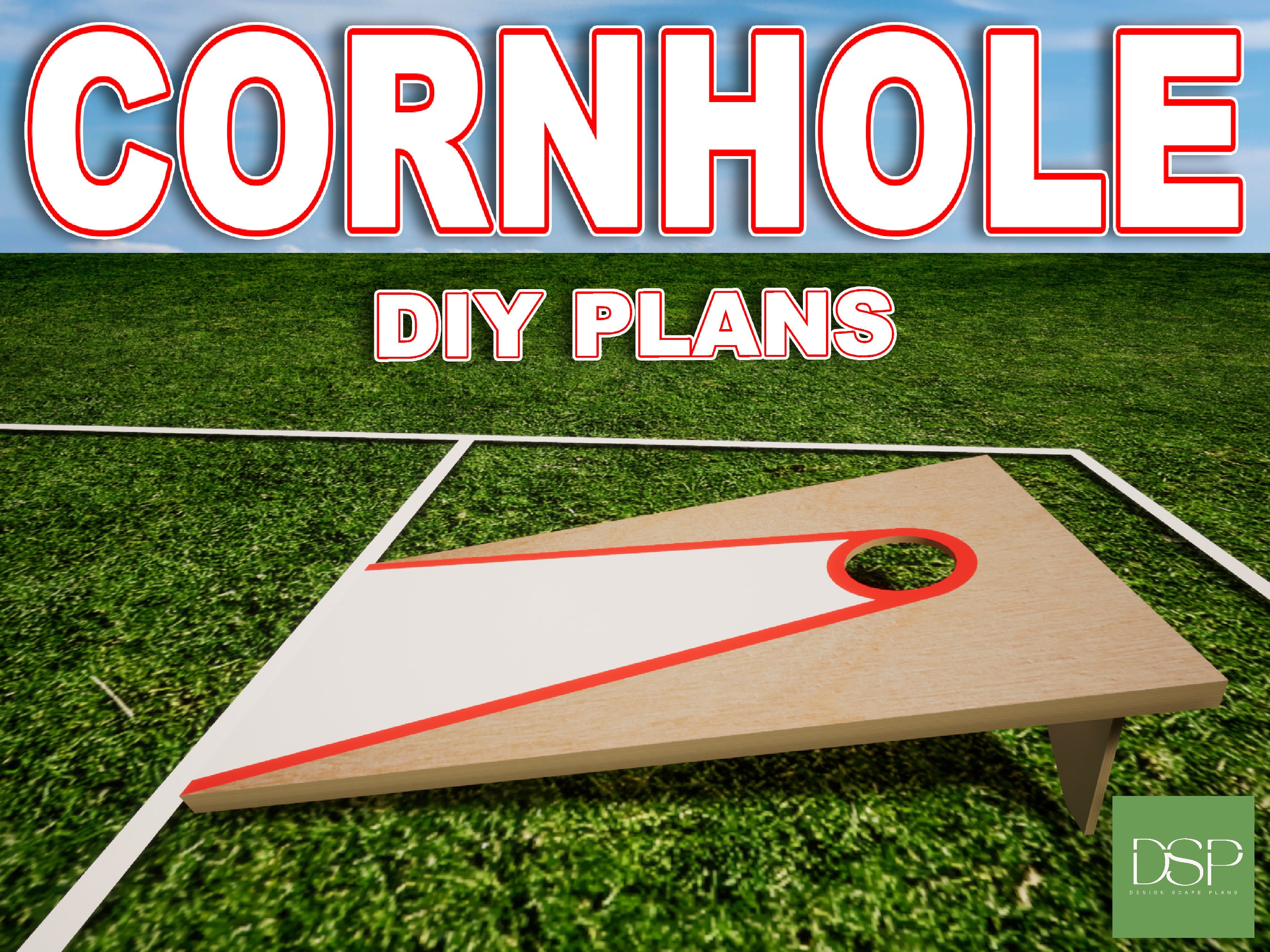 Regulation Cornhole Board DIY Plans Pdf, Easy DIY Plans, Easy Cornhole ...