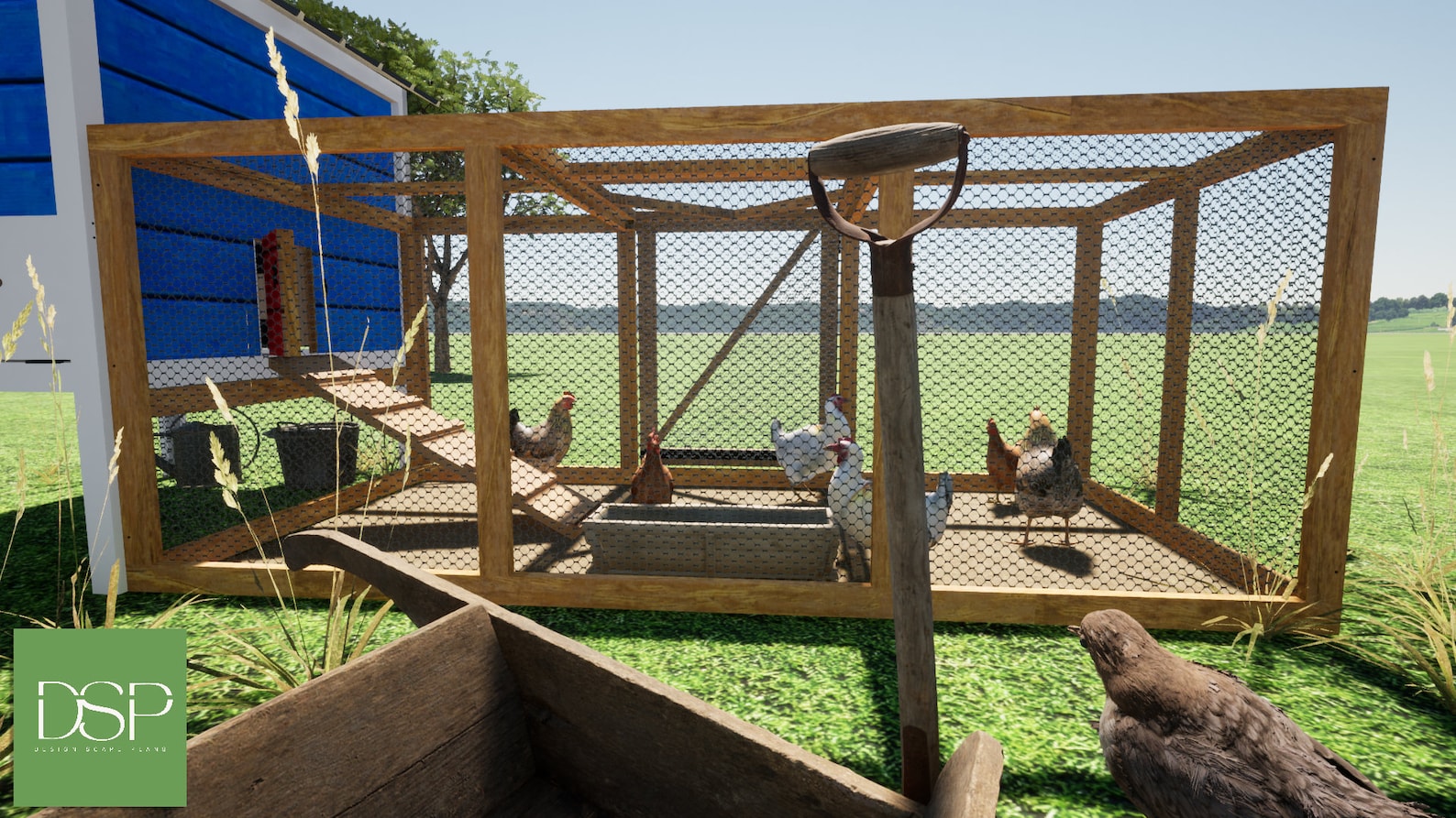 Chicken Run Plans, Chicken Run, Chicken Coop Run Building Plans, DIY ...
