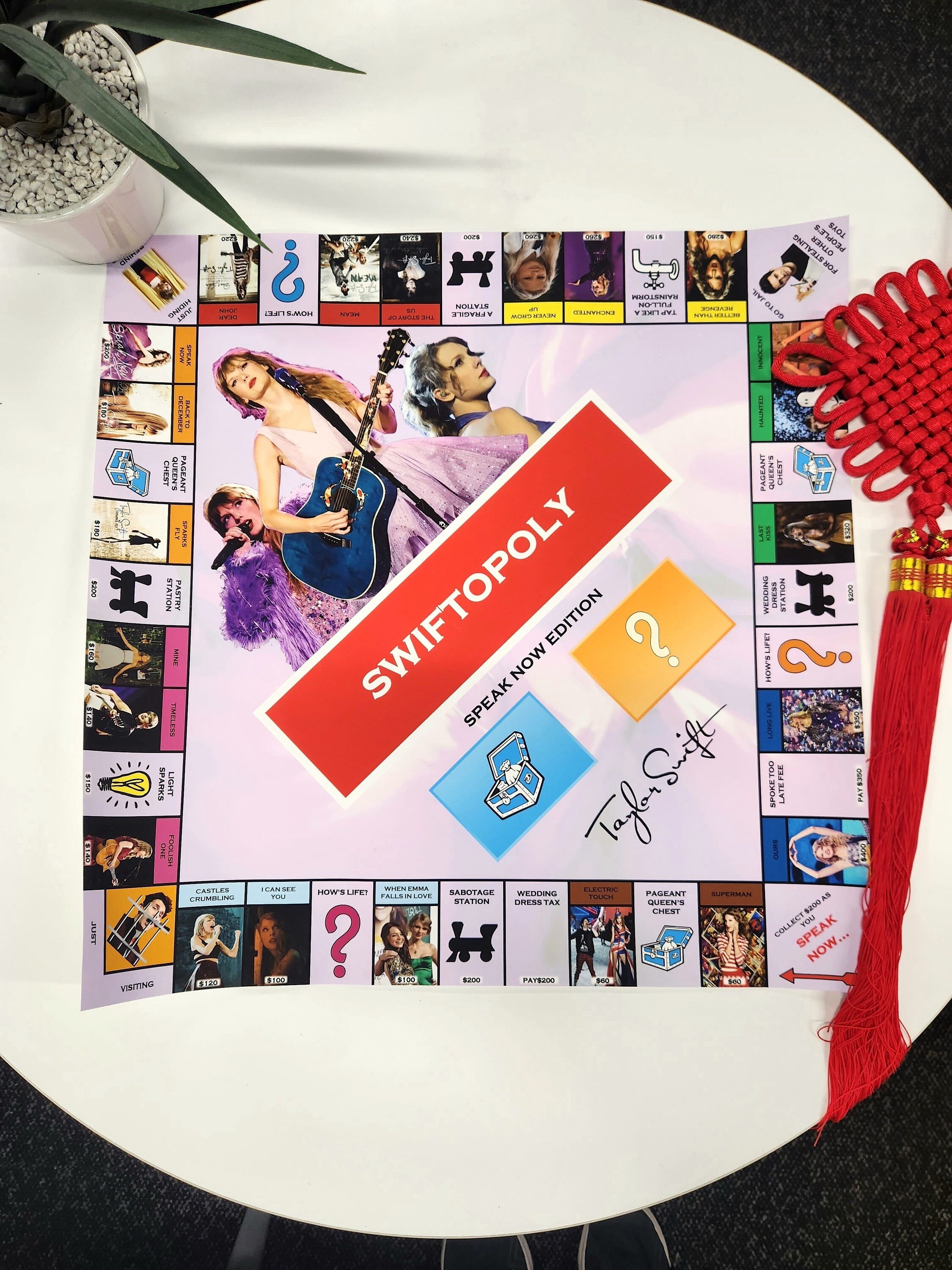 Printable Swifopoly Board Game Speak : Now Edition Ready to Play Full ...