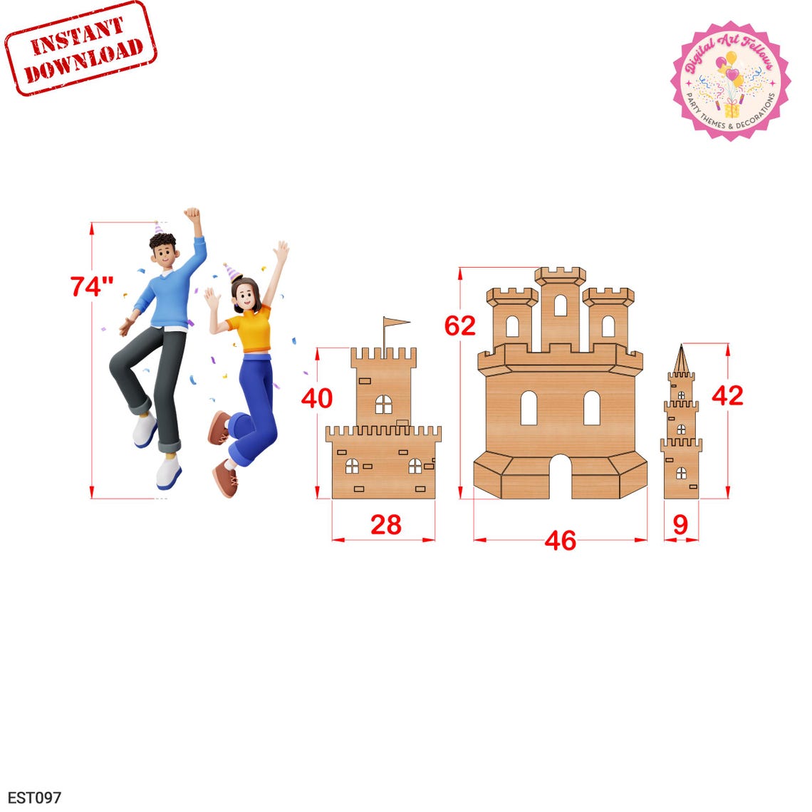 Medieval Themed Backdrops CNC Router Plans: Detailed Designs for ...