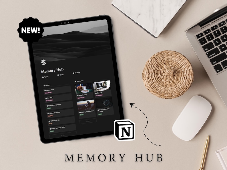 Digital Note-taking and Topic-saving Hub | Personal Knowledge Base ...