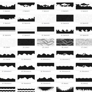 Notion Covers: Monochrome Style, Black & White Page Aesthetic, and ...