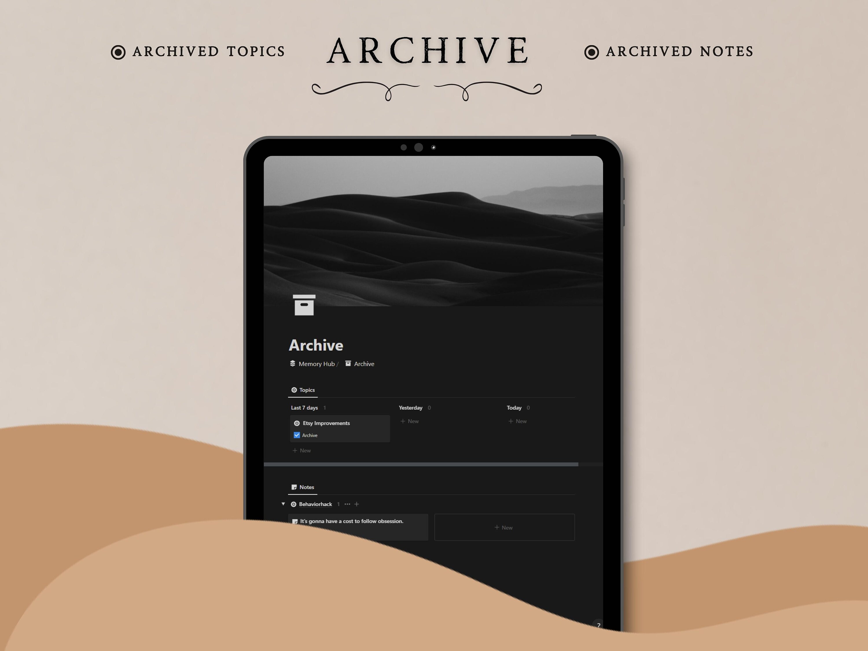 Digital Note-taking and Topic-saving Hub | Personal Knowledge Base ...